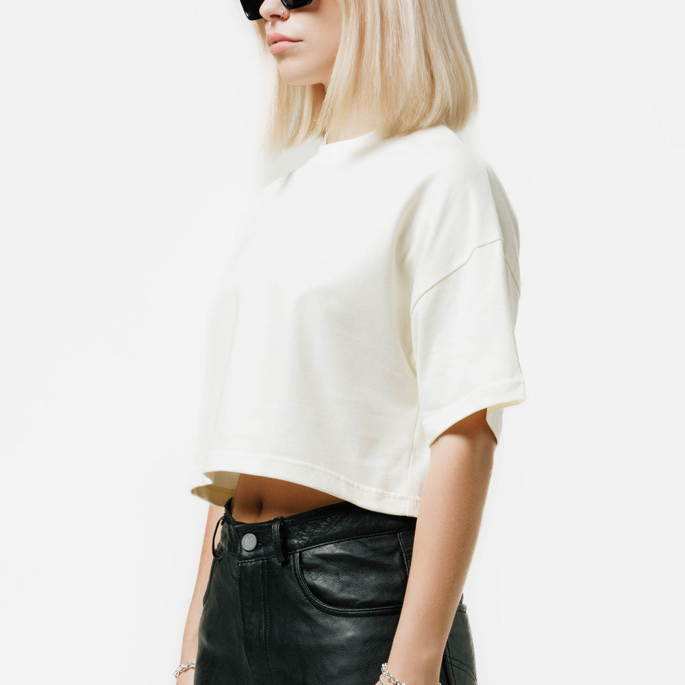 Cropped Oversized T-Shirt & OTHER UK