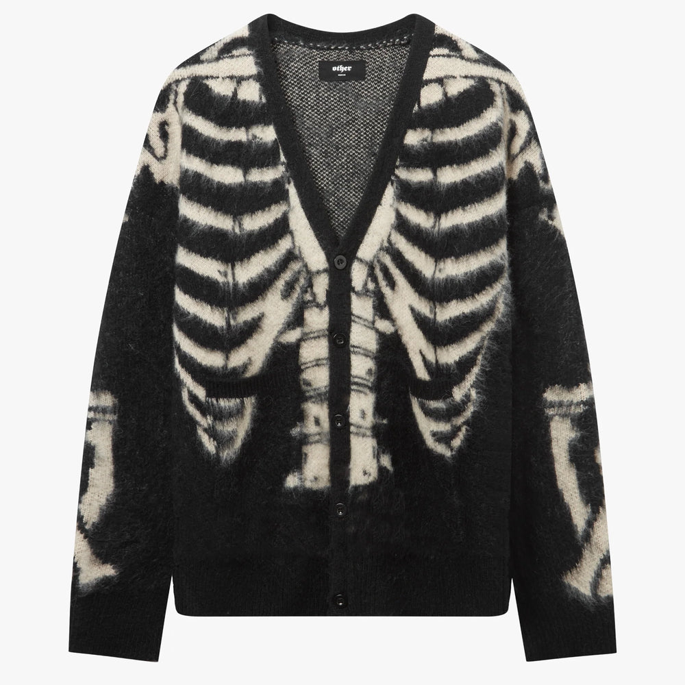 SKELETON OVERSIZED CARDIGAN - WOMENS & OTHER