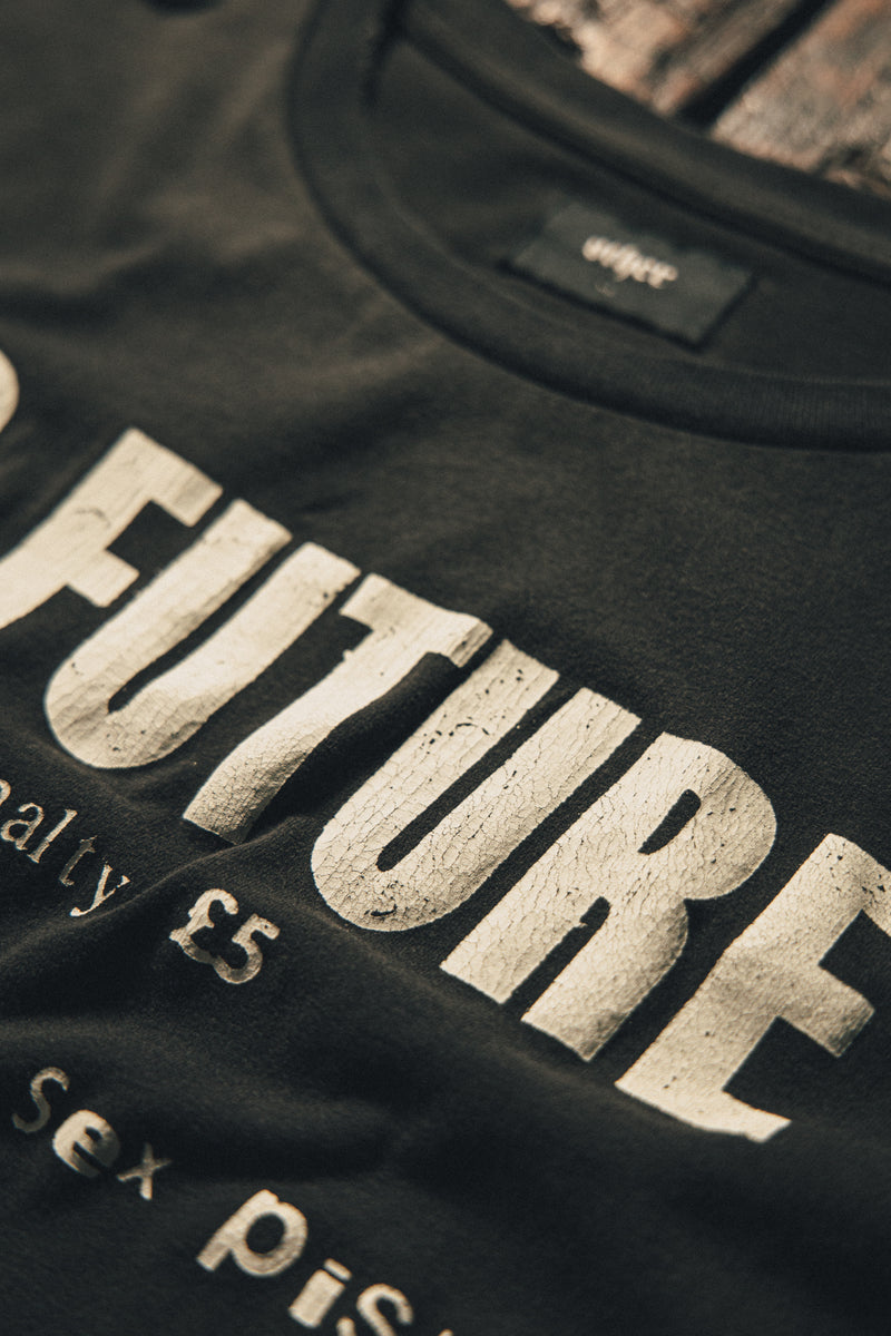 No Future Sex Pistols Vintage Tee Heavy Relic Black And Other